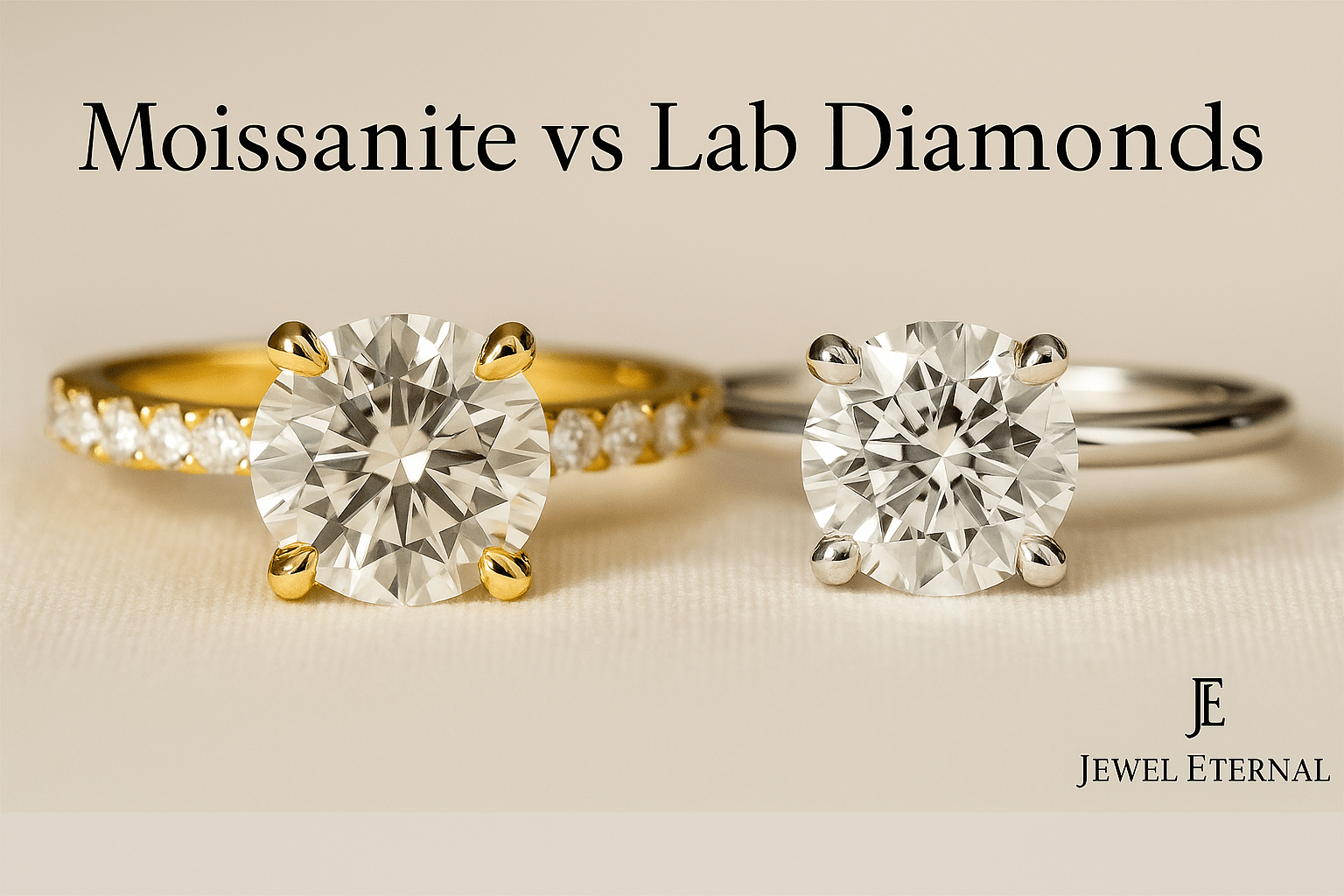 Moissanite vs Lab Diamonds | Sparkle, Value & Ethics Compared – Jewel ...