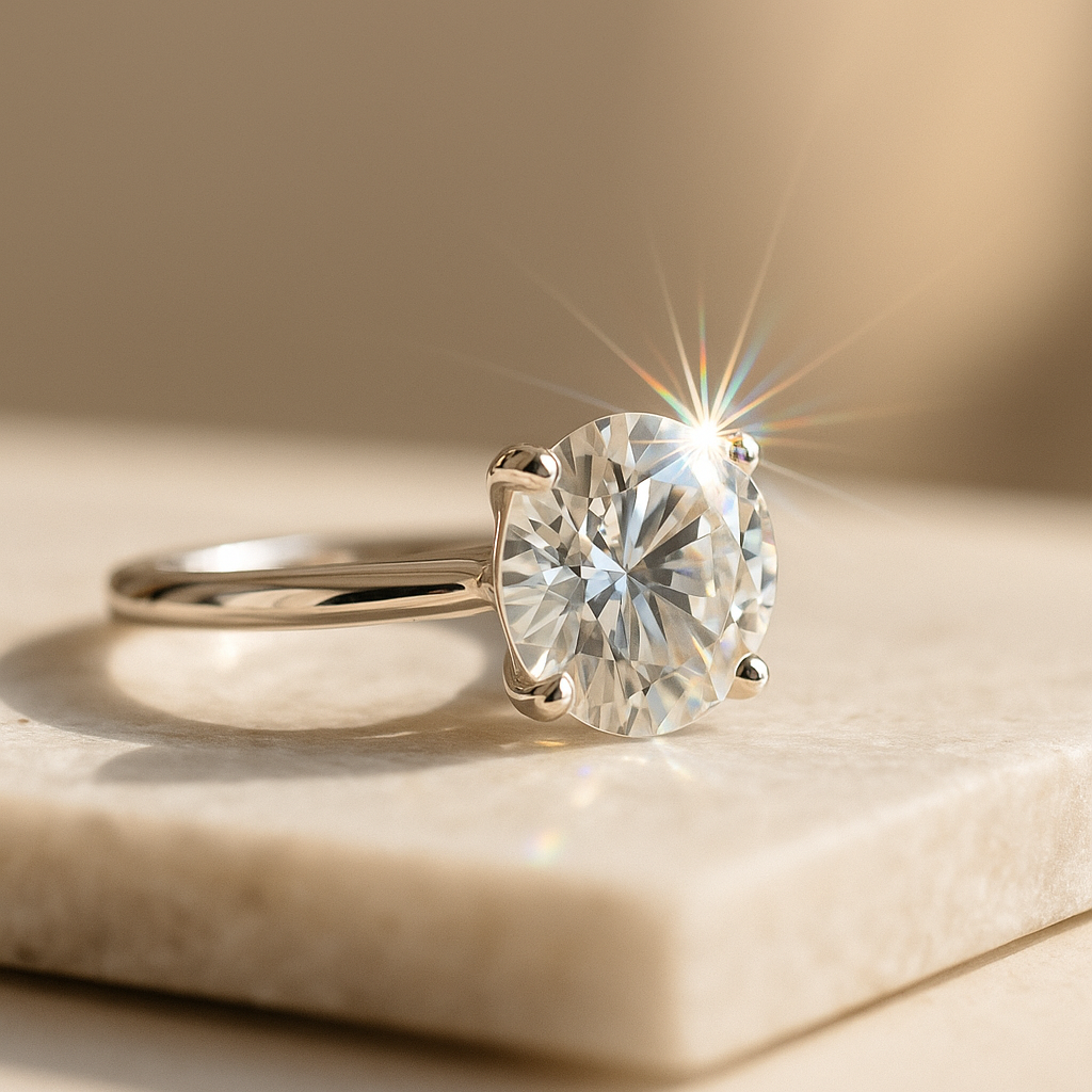 Gloucester Moissanite Engagement Rings | Jewel Eternal Seaport Brillia